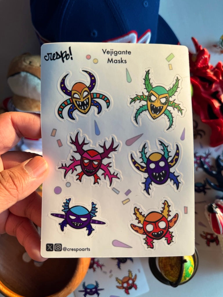 Vejigante Masks – Amarillo Stationery